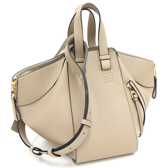 Loewe | Bags | Loewe Handbag Hammock Bag Small 3873s35 Greige Leather ...